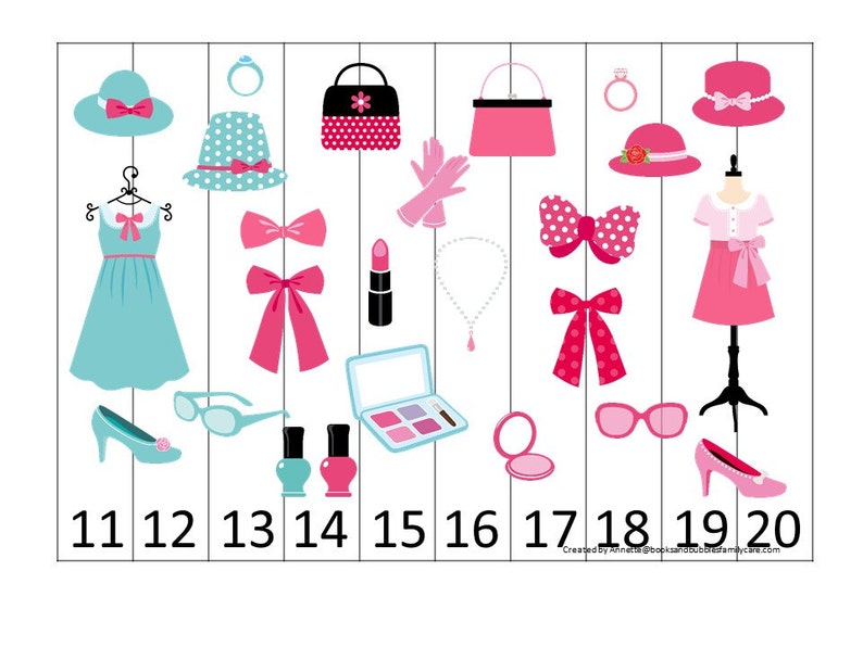 30 Glamour Girls Games Download. Games and Activities in PDF - Etsy