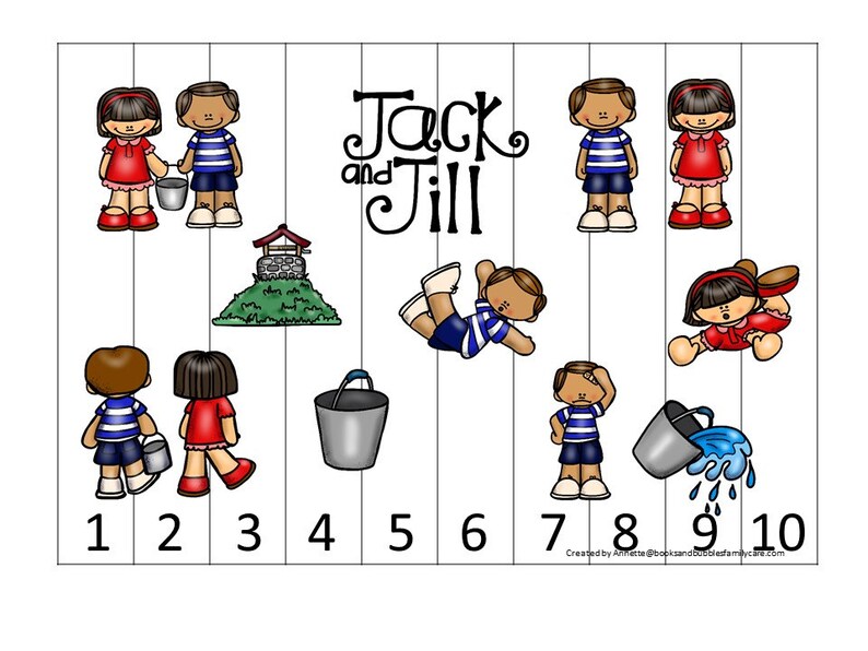 30 Jack and Jill Games Download. Games and Activities in PDF - Etsy