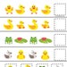 30 Ducks at the Pond Preschool Educational Learning Games - Etsy