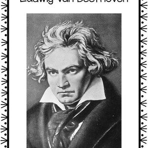 Ludwig Van Beethoven Great Composer Unit. Music Appreciation. - Etsy