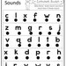 10 Say the Sounds Printable Worksheets. Preschool-3rd Grade Phonics ...