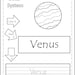 16 Solar System Planets Color Read Trace Write Worksheets. Preschool ...