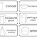 29 Printable 2D and 3D Shapes Flashcards. Preschool-3rd Grade Math ...