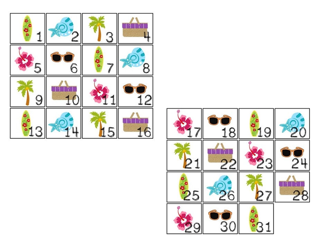 Beach Themed Printable Classroom Accessories and Decor | Etsy