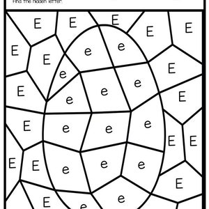 Hidden Pictures Beginning Sounds Worksheets. Letter Recognition and ...