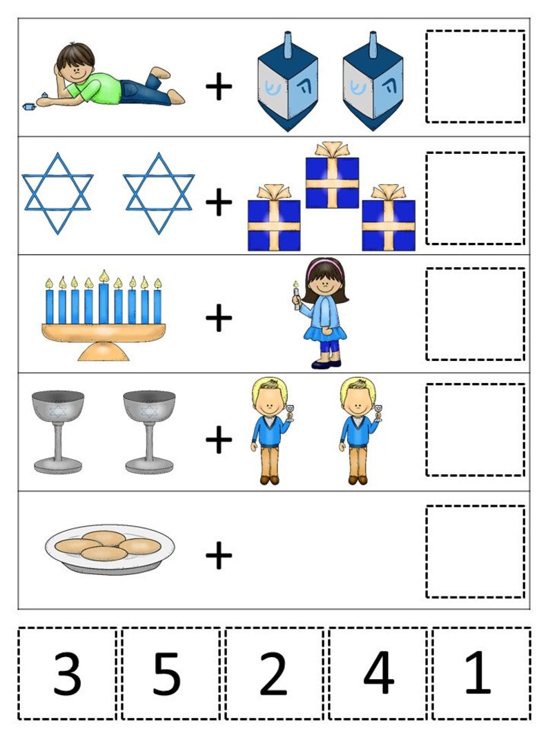 30 Hanukkah Games Download. Games and Activities in PDF files. | Etsy