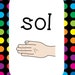 8 Rainbow Polka Dot Solfege Kodaly Hand Signs Posters. Full Page ...