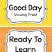 7 Rainbow Behavior Clip Chart Cards. Classroom Behavior Management ...