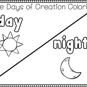 Genesis 1-2:3 Days of Creation Memory Verse Tracing and Handwriting ...