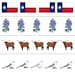 30 Texas State Symbols Themed Learning Games Download. ZIP File ...
