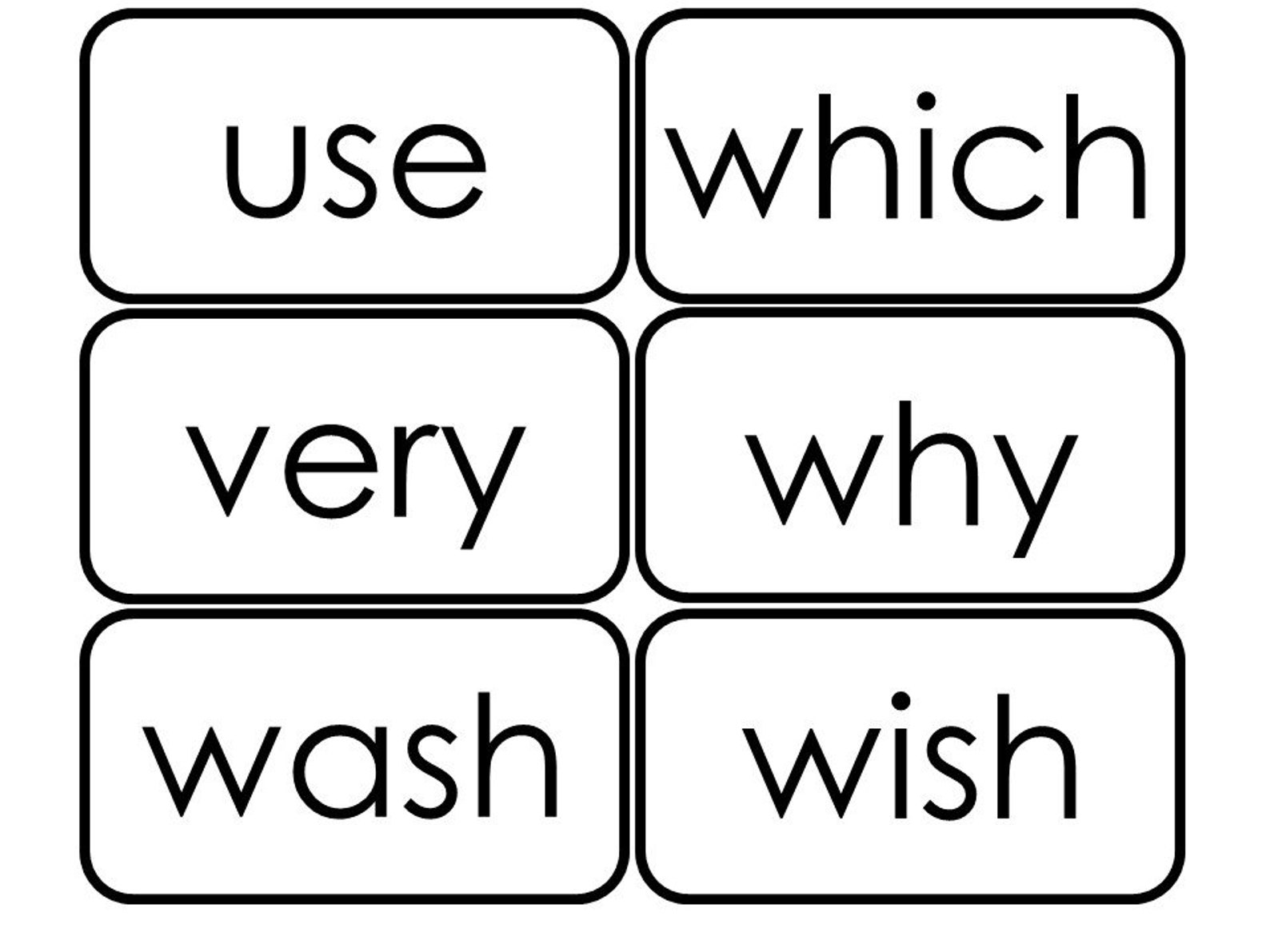 46 Printable Dolch 2nd Grade Sight Word Flashcards - Etsy