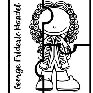 George Frideric Handel Great Composer Unit. Music Appreciation. - Etsy