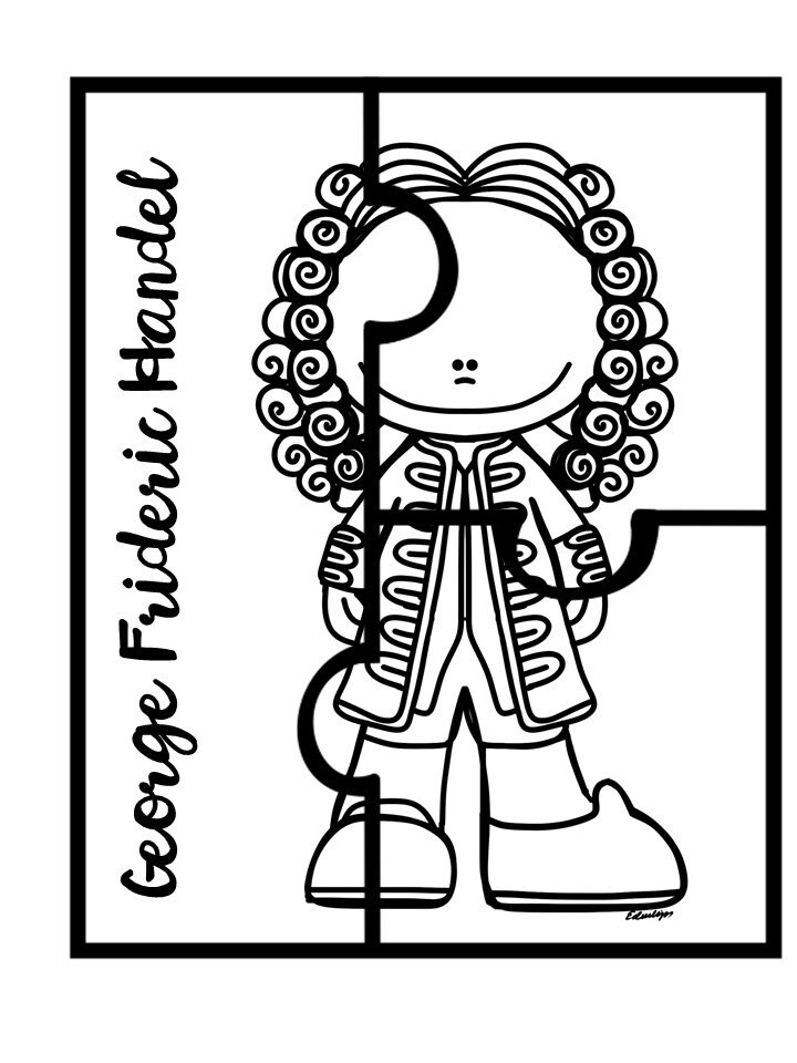 George Frideric Handel Great Composer Unit. Music | Etsy
