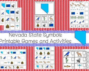 Nevada Alphabet - Etsy