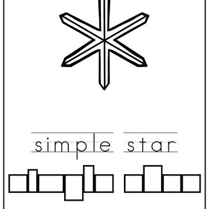 15 Snowflake Identification Color Trace Write Kindergarten Weather ...