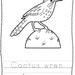 50 Printable State Birds Color Worksheets. Preschool and Kindergarten ...
