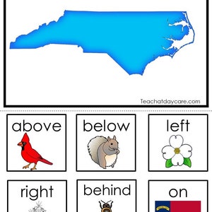 30 North Carolina State Symbols Themed Learning Games Download. ZIP ...
