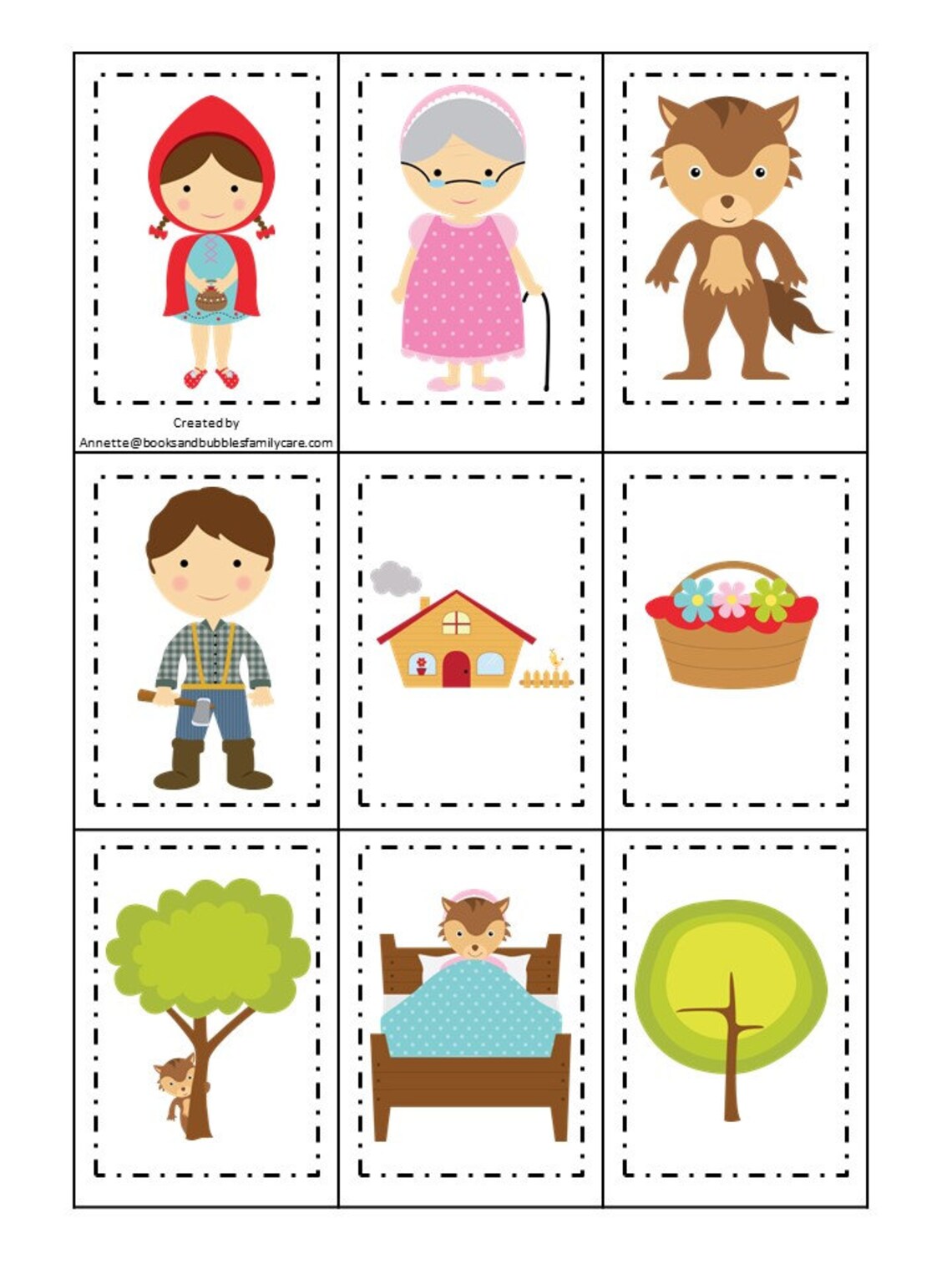 30 Little Red Riding Hood Games Download. Games and Activities | Etsy