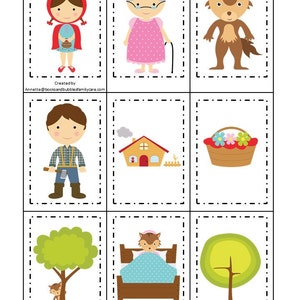 30 Little Red Riding Hood Games Download. Games and Activities in PDF ...