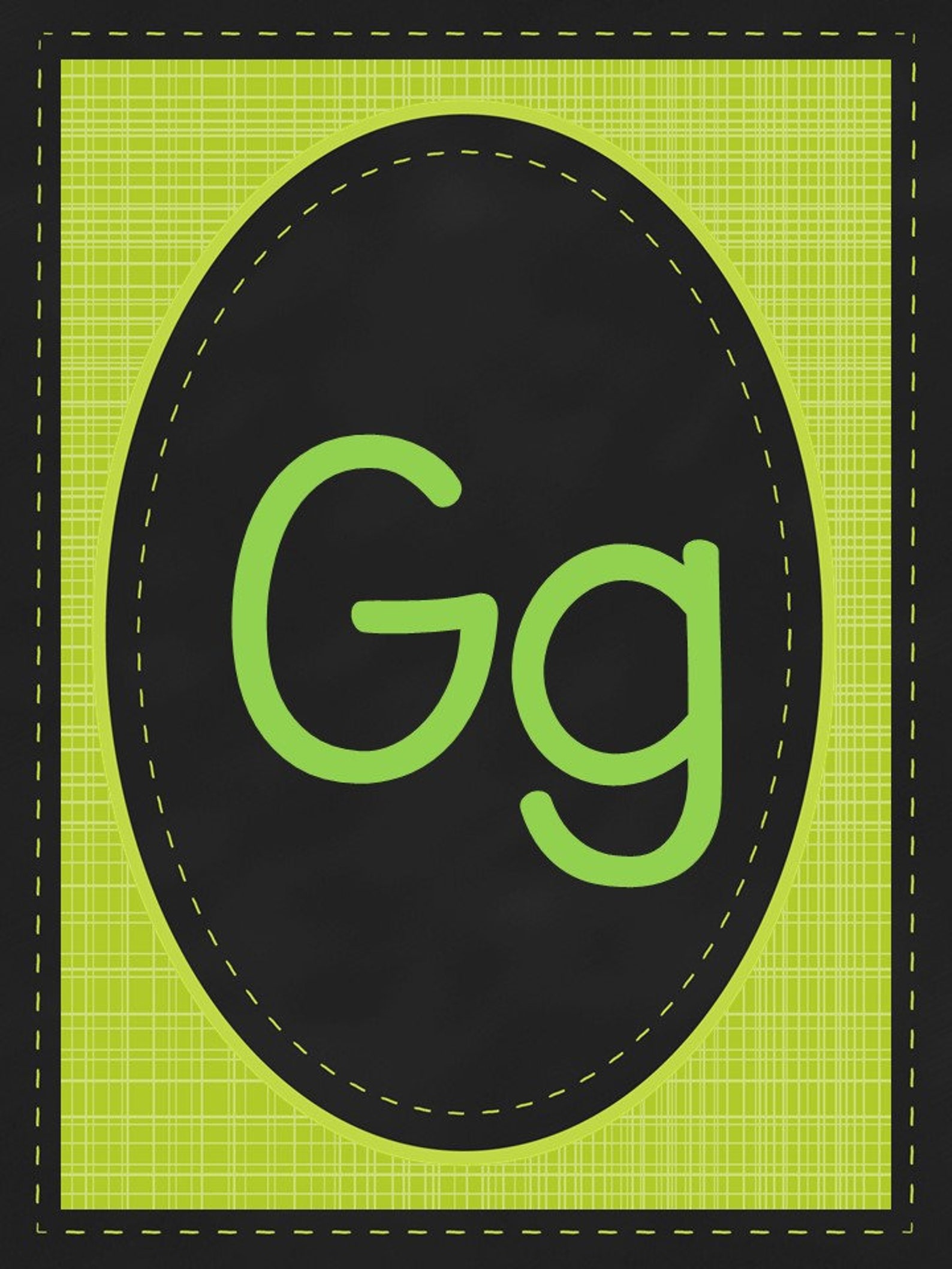 26 Printable Neon and Black Alphabet Posters. 8x10 Classroom ...