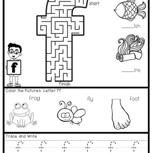 Lowercase Alphabet Maze Craze Worksheets. Preschool-kindergarten ...
