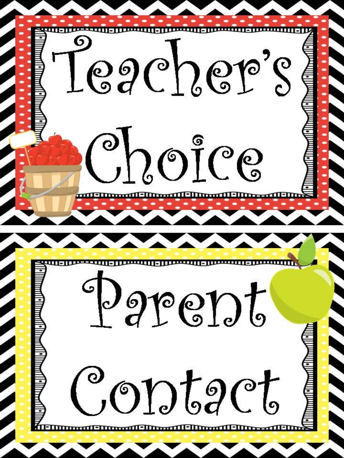 8 Printable Apple Theme Behavior Clip Chart Cards. Classroom - Etsy