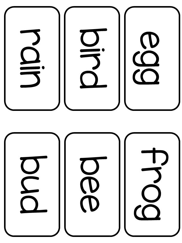 Kindergarten Spring Themed Words Spelling Unit. Single Week ...