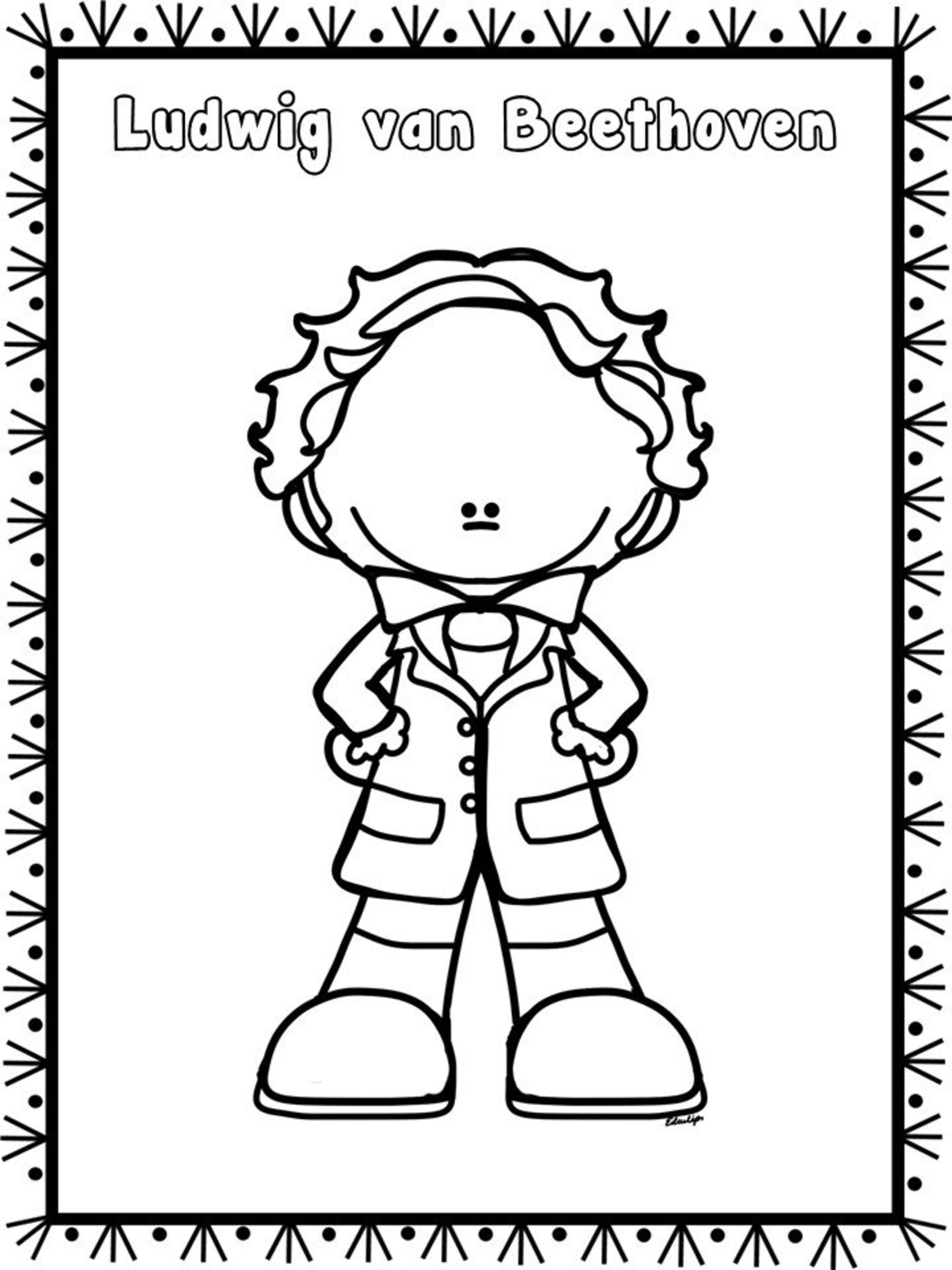 Ludwig Van Beethoven Great Composer Unit. Music Appreciation. - Etsy