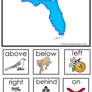 30 Florida State Symbols Themed Learning Games Download. ZIP File ...