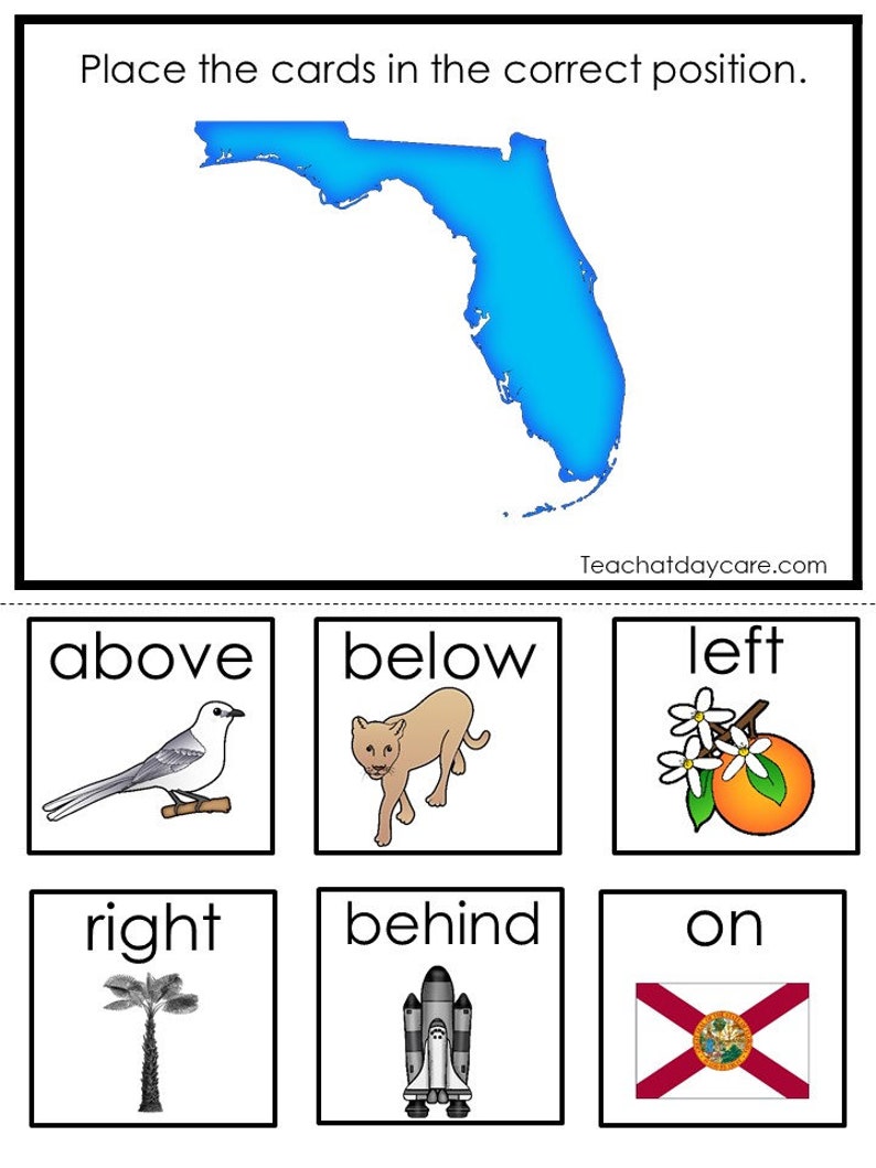 30 Florida State Symbols Themed Learning Games Download. ZIP | Etsy