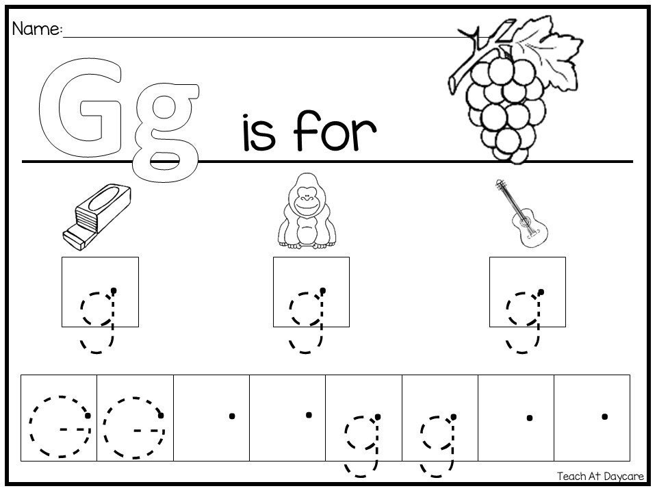 26 Alphabet Phonics Color Box Tracing and Box Writing | Etsy