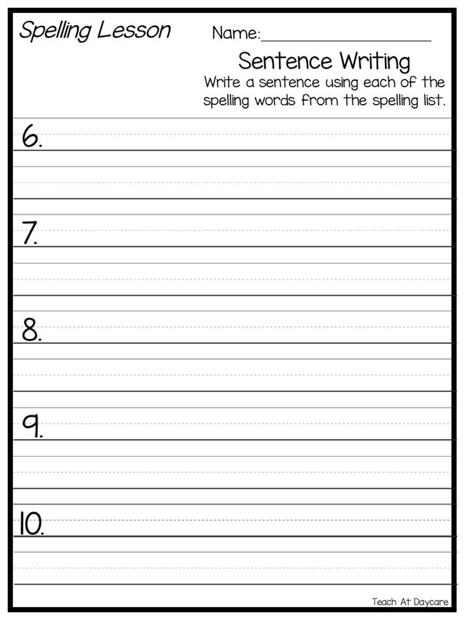 Fry First Hundred Words 81-90 Single Week Spelling Unit. Trace, Box ...