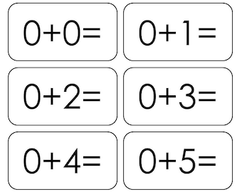 Addition Flashcards - Etsy