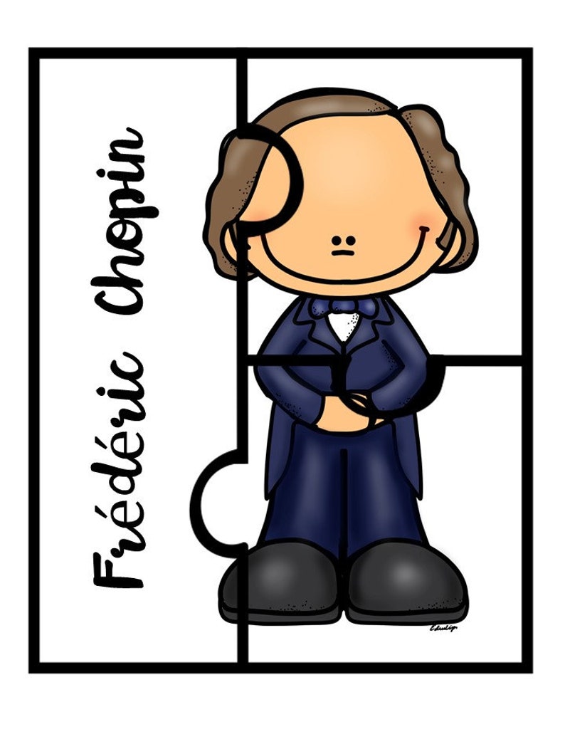 Frédéric Chopin Great Composer Unit. Music Appreciation. - Etsy