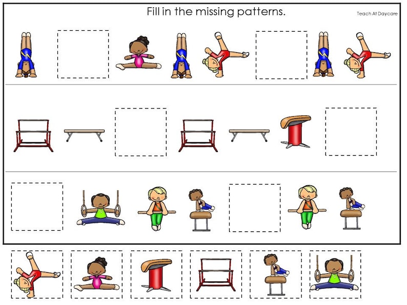 30 Gymnastics Games Download. Games and Activities in PDF - Etsy