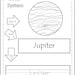 16 Solar System Planets Color Read Trace Write Worksheets. Preschool ...