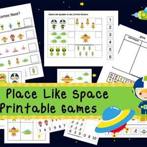 30 No Place Like Space Games Download. Games and Activities in PDF ...