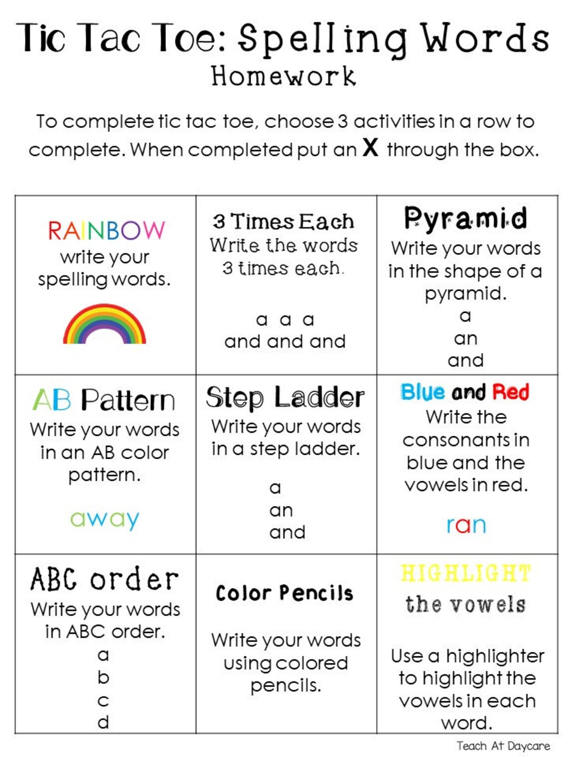 3rd Grade Spelling Curriculum Unit. 38 Weekly Lessons. Prints - Etsy
