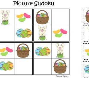 30 Easter Preschool Educational Learning Games Download. Games and ...