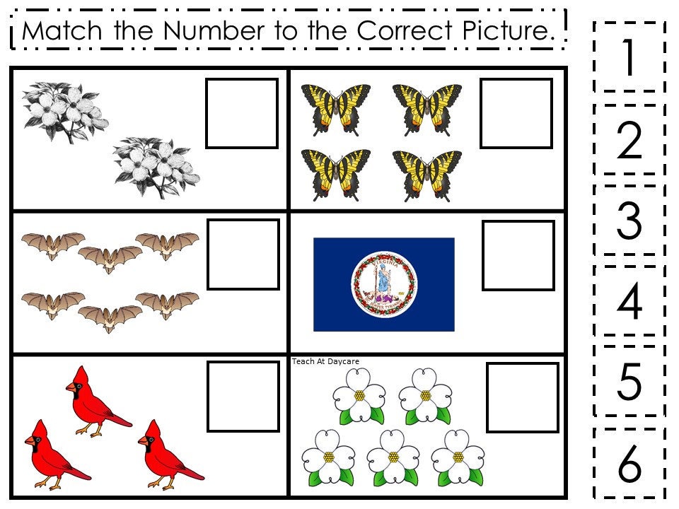 30 Virginia State Symbols Themed Learning Games Download. ZIP | Etsy