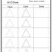14 Printable 2-D Shapes Trace Color and Draw Worksheets. - Etsy
