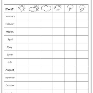 My Daily Notebook. Calendar, Weather Tracking, Write Your Name, and ...