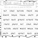 10 Printable Roll and Read Special Vowel and Double Vowel Worksheets ...