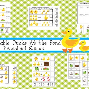 30 Ducks at the Pond Preschool Educational Learning Games Download ...