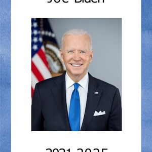 47 U.S. Presidents Classroom Posters and Wall Charts. US History. Full ...