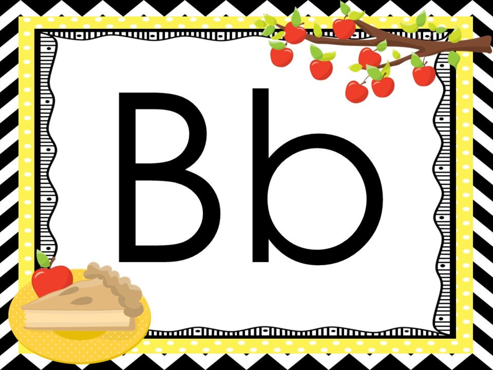 26 Printable Apple Themed Alphabet Posters. 8x10 - Etsy