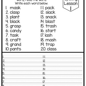 3rd Grade Spelling Curriculum Unit. 38 Weekly Lessons. Prints 570 Pages ...