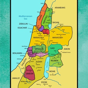 The 12 Tribes of Israel Activity and Worksheet Packet. Color and Black ...