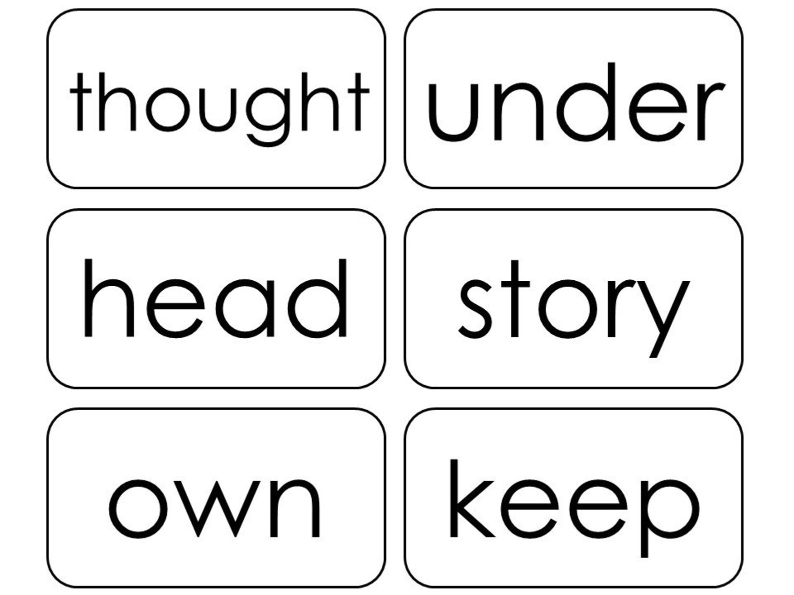Fry's Third 100 Sight Word Flashcards, Printable 2nd-3rd Grade (PDF) - Etsy