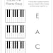 10 Color the Keys Worksheets. Beginning Music. Preschool-2nd Grade ...